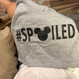 Broke/ Spoiled Shirts Disney Family Shirts Disney Group Shirts Disney ...