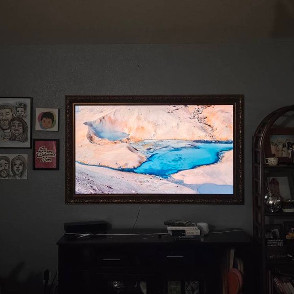 Frame Tv Bezel, Custom Brand Tv Frame, Wooden Tv Frame，frame TV Frames ...