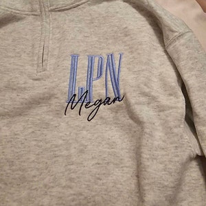 Personalized Youth Monogrammed Sweatshirt, Floral Monogram, Sweaters ...
