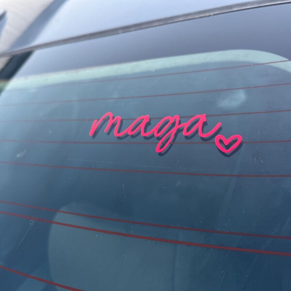 Maga - Decal | Trump Decal | Trump 2024 | MAGA | 45 - 47 | Repulican ...