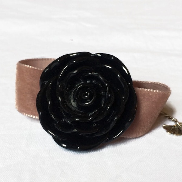 Colonial Rose Velvet Ribbon in Different Widths - Etsy