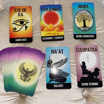 Past Life Oracle Deck From the Soul Reflection - Etsy
