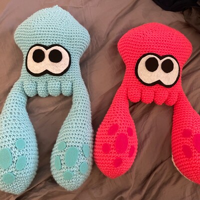 Crochet Pattern: Splatoon Inspired Squid Amigurumi Pattern PDF Instant ...