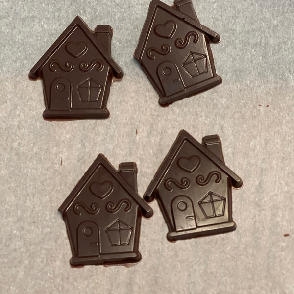 House Mold (9 Minis), Chocolate Mold, Housewarming Cake Decoration Mold ...