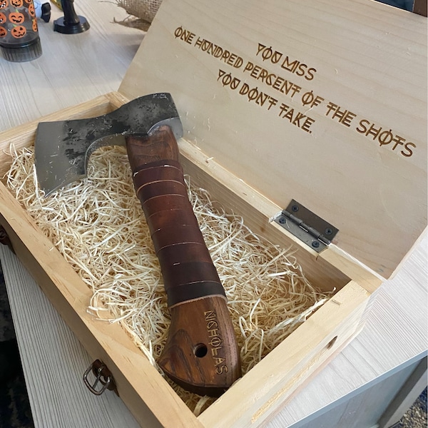 Viking Hatchet Throwing Axe, Small and Easy to Carry in Camping ...