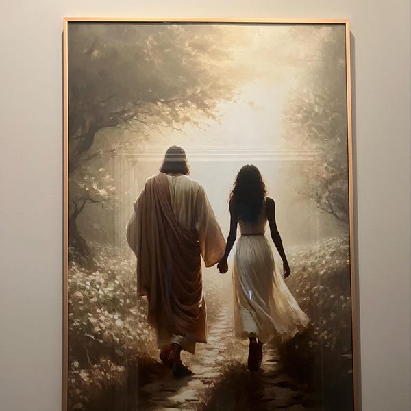He Loves You, Christian Painting, Jesus Hugging Girl, Picture of Jesus ...