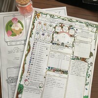 Dnd 5e Character Background: A4 Character Sheet PDF for - Etsy Canada