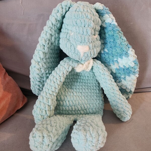 Sleepy Bunny Rag Doll Crochet PATTERN / Pattern Only / Crochet Pattern ...