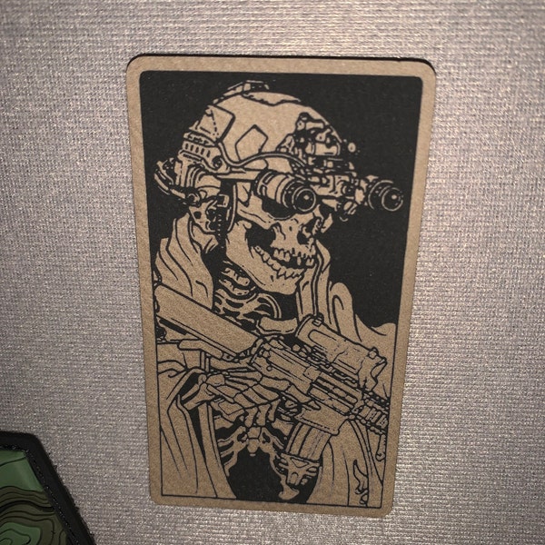 Night Walker Morale Patch: Skeleton Goon, Hook and Loop (3x2") - Etsy