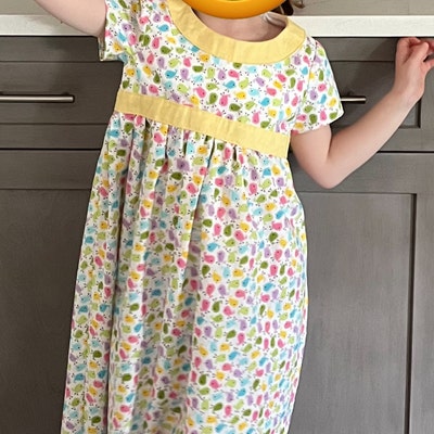 Dress Pattern, the ALAINA DRESS for Babies and Little Girls, 3 Styles ...