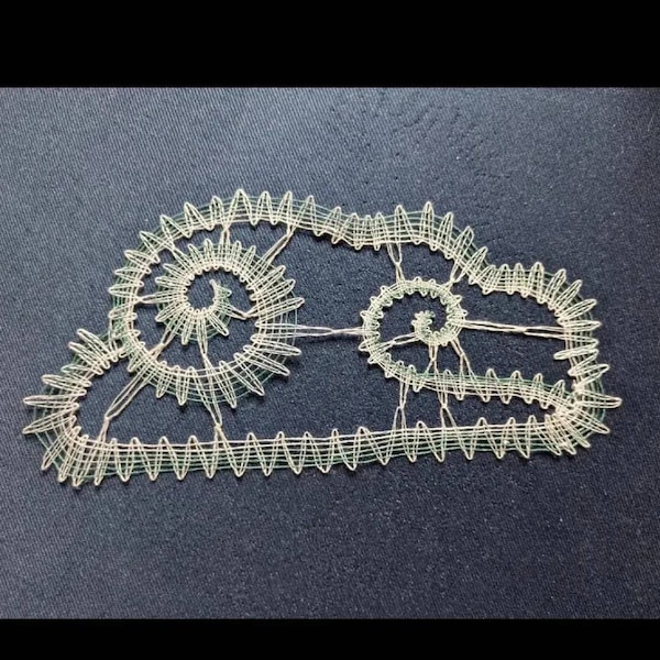 FLOWERS and SPIDERS Bobbin Lace Bookmark Patterns, BOOKMARK 4, Pdf ...