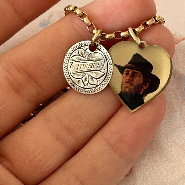 Victorian WJ Love Token Charm - Etsy