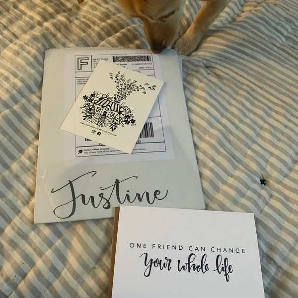 One Friend Can Change Your Whole Life Card - Etsy