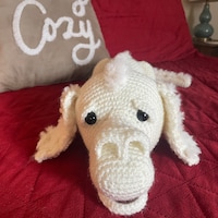 Amigurumi Crochet Pattern for Falkor Inspired Luck Dragon. - Etsy Canada