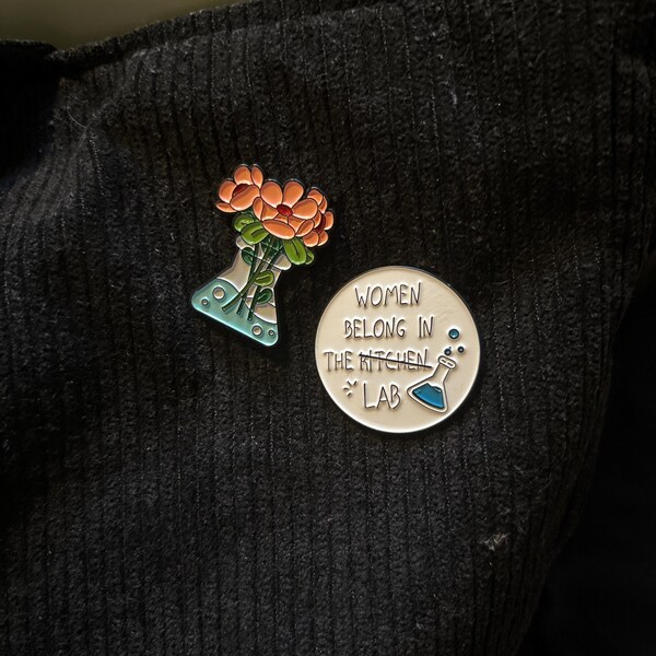 Technology Programmer Enamel Pin, STEM Badge Pin, Lapel Pin, Collar Pin ...