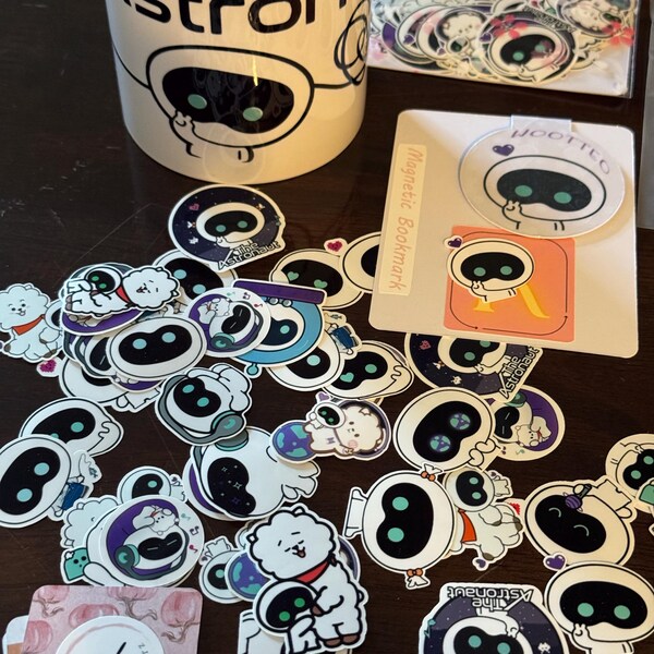 Ateez Aniteez Holographic Stickers B * Die Cut - Etsy