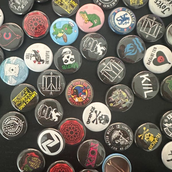 Custom Memorial, Remembrance and Funeral Pins/buttons/magnets - Etsy