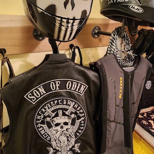 WINGS REAPER Large Back Patch for Custom Biker Vest - Etsy