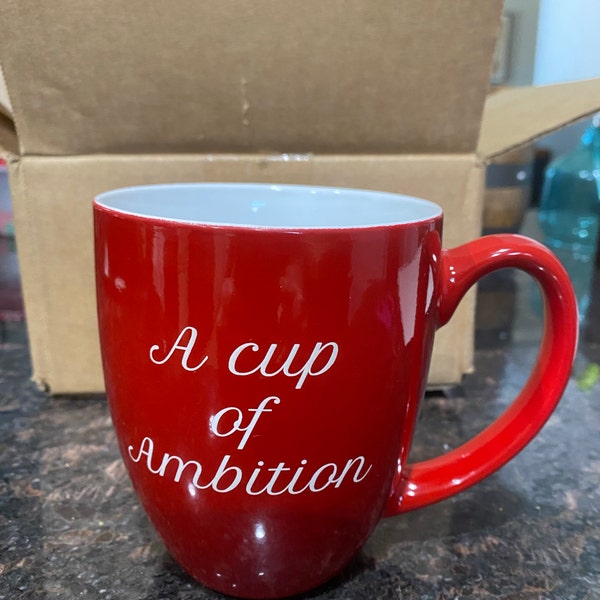 Personalized Engraved Create Your Own Coffee Mug: Large Personalized ...