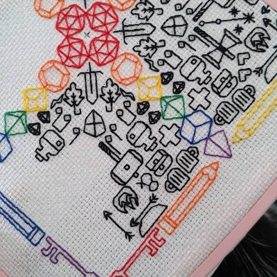 LGBTQ Pride Flags Cross Stitch Pattern - Etsy