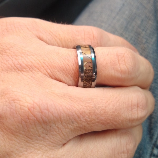 Dudeism Tungsten Signet Ring Laser Engraved Dudeism Symbol Mens Band - Etsy