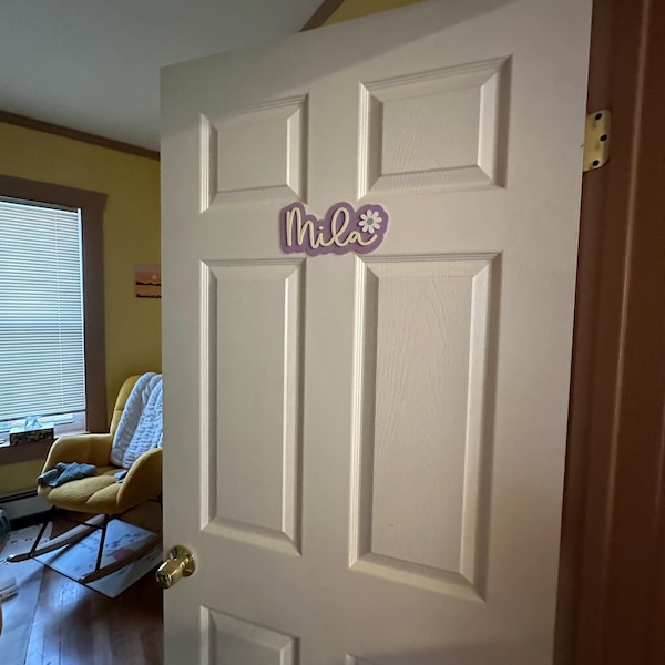 Personalized Name Sign, Door Name Sign, Nursery Name Sign, Baby Name ...