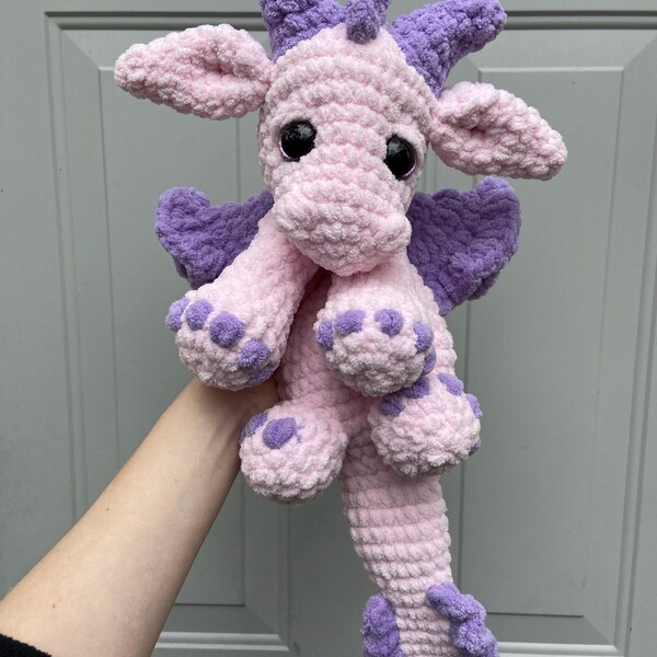 Cato the Dragon Snuggler/lovey Amigurumi Crochet Pattern - Etsy Canada