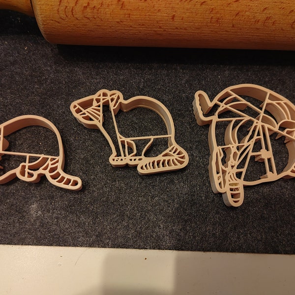 Rats Rat Rodent Cookie Cutter Pastry Fondant Dough Biscuit - Etsy