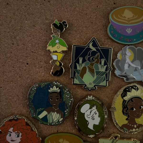 The Frog Princess Hard Enamel Flip Pin - Etsy