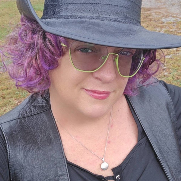 Black Suede Leather Clint Eastwood Pale Rider Style Western Outlaw Mens ...