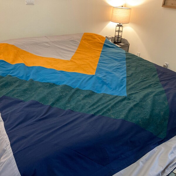 The Adjourn Quilt Pattern PDF Digital Download - Modern Quilting Design ...