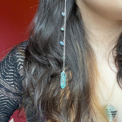 Mars Goddess Hippie Hair Bead Dangling Hair Accessory - Etsy