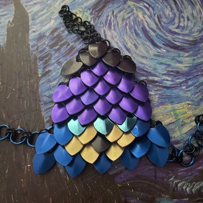 Scalemail Dragon Tail Tutorial Four Sizes of Tail With Detailed ...