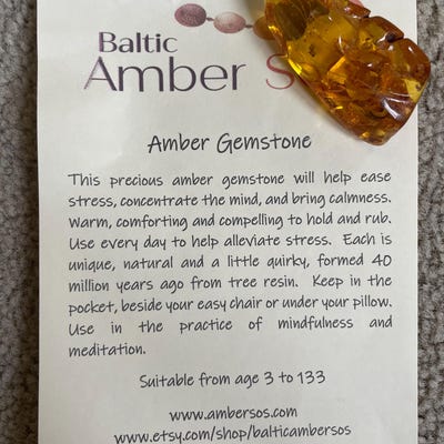 Worry Stone, Stress Relief Smooth Rubbing Meditation Stone, Wellness ...