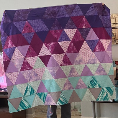 Triangle Fade Quilt Pattern PDF Download - Etsy