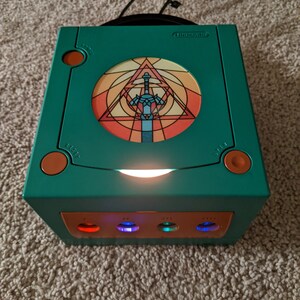 Gamecube Logo Custom Gamecube Jewel Badge Faceplate - Etsy