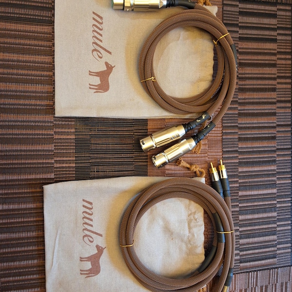 Premium Audiophile XLR Balanced Interconnect Cable Set | Mogami 2534 ...