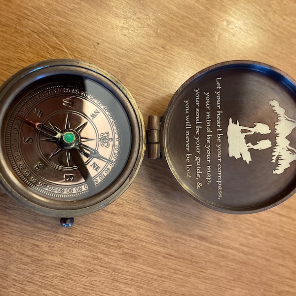 Best Man Gift, Best Man Proposal Gift, Custom Engraved Compass ...