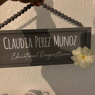 Mini Sign, Small Rustic Wood Sign, Personalized Wood Sign, Small ...