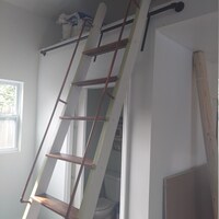 BLACK Ladder Hardware Kit Makes Your Ladder STAND UP - Etsy Canada