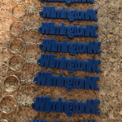 Number Keychains Customized Numbers and Colors - Etsy