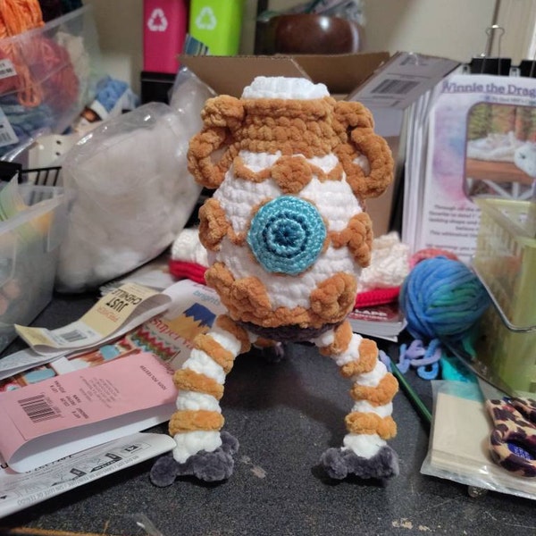 Egg Guardian Terrako Amigurumi Crochet Pattern - Hyrule Warriors Age of ...