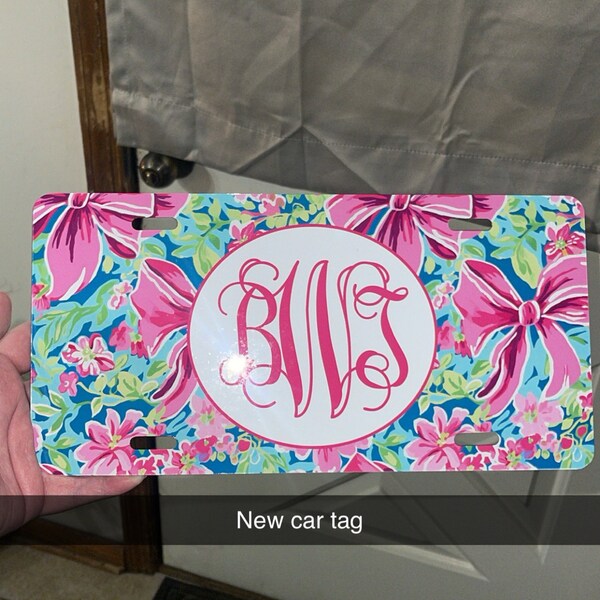 Personalized Coquette Car Tag-personalized License Plate-personalized ...