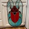 Stained Glass Insect, Stained Glass Beetle Pattern, Digital Download ...