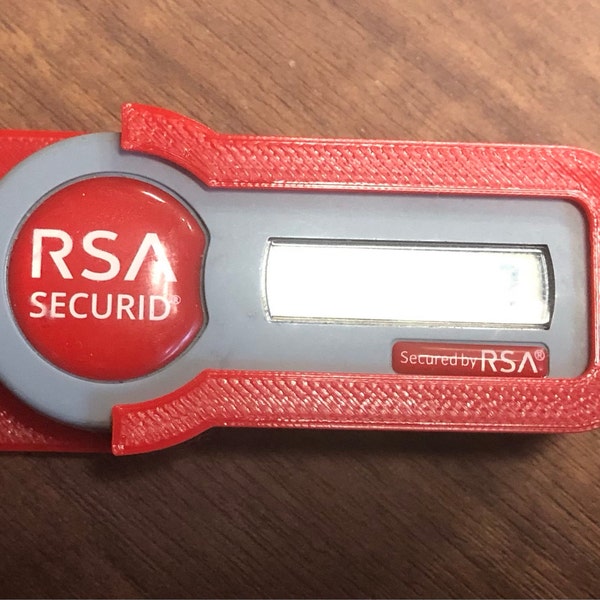 3D Printed RSA Securid 3 Badge Holder - Etsy