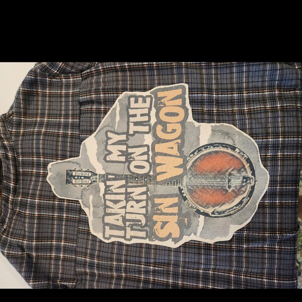 Retro Vintage Housewife Funny Meme Flannel Shirt Boho Hippie Unique ...