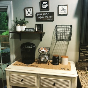 Pot Head Sign / Coffee Sign / Kitchen Sign / Coffee Bar Decor - Etsy