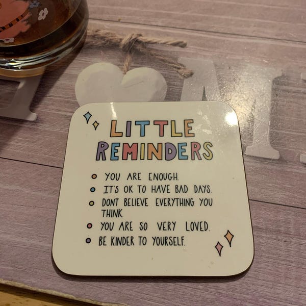 Little Reminders Magnets | Mental Health | Recovery | Positivity ...