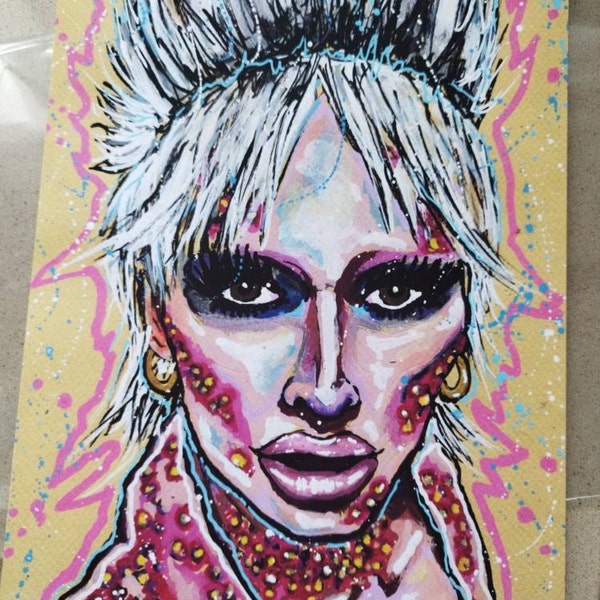 Billy Loomis From Scream - A4 or A3 Print of My Original Acrylic ...