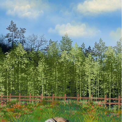 Winter Forest Brush Set for Procreate, Snowy Stamps and Botanical ...